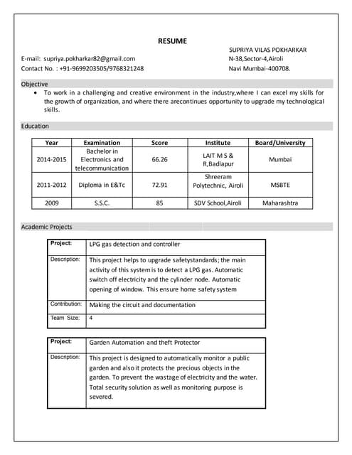 shareef resume | PDF