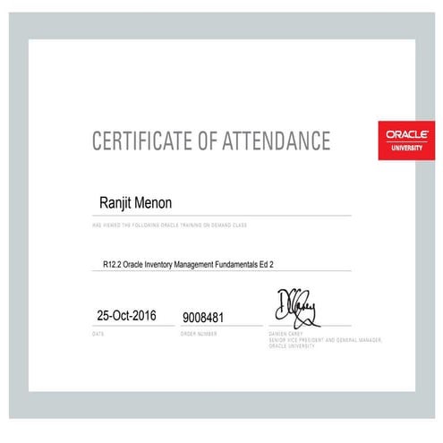 Certification for Inventory Management Fundamentals | PDF