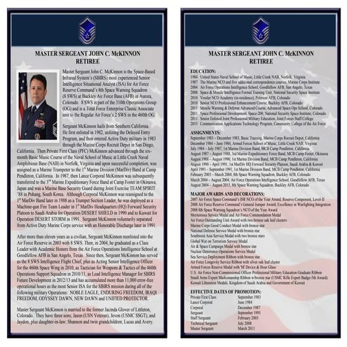 Retirement Program Bio - John McKinnon | PDF