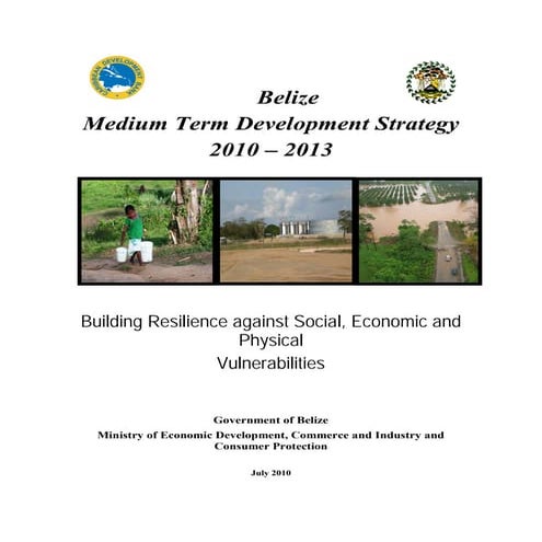 Belize Economy and Financial System | PPTX