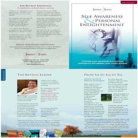 Awareness Retreat Brochure | PDF