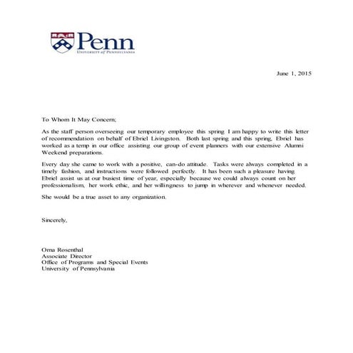 Reference Letter Electrical & Instrumentation | DOCX