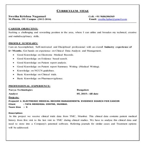 Swetha_Resume | DOCX