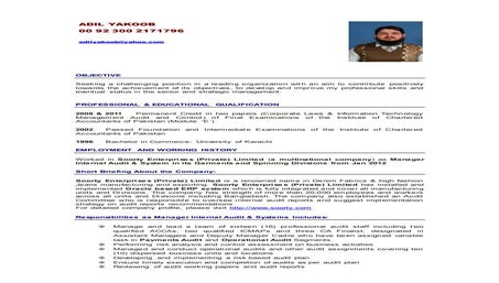 Maryam Ejaz CV