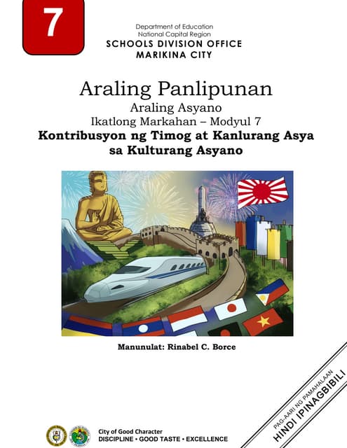 Araling Panlipunan 7 week 3.pptx Matatag Lesson | PPTX