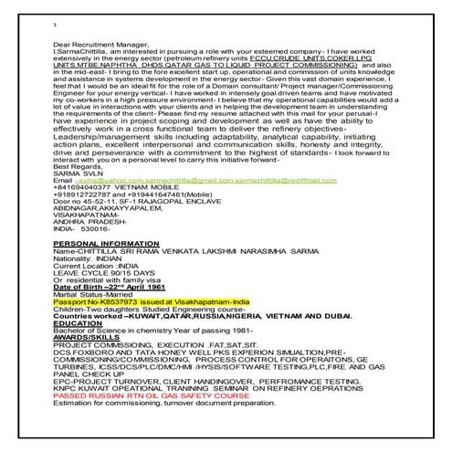 CV CROSSET Cyril | PDF