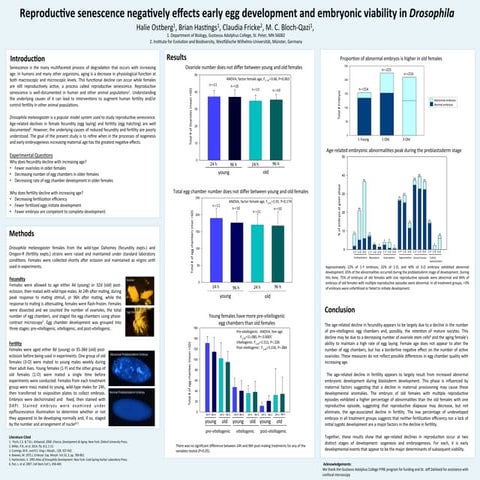 Reproductive senescence has negative effects on early egg development ...