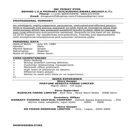 vinod Resume. docx | DOCX