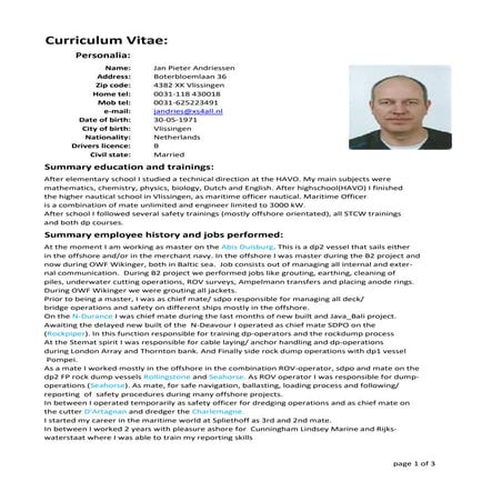 P Bentley SDPO (CV) | DOC