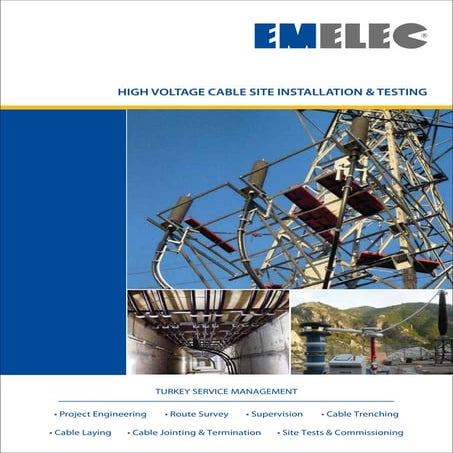 EMELEC High Voltage SERVICES | PDF