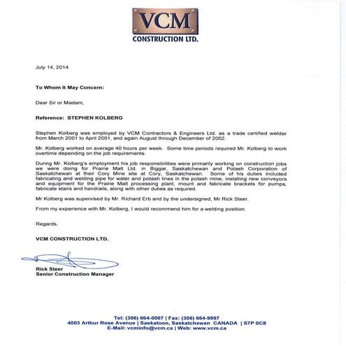 VCM_Ref_Letter | PDF