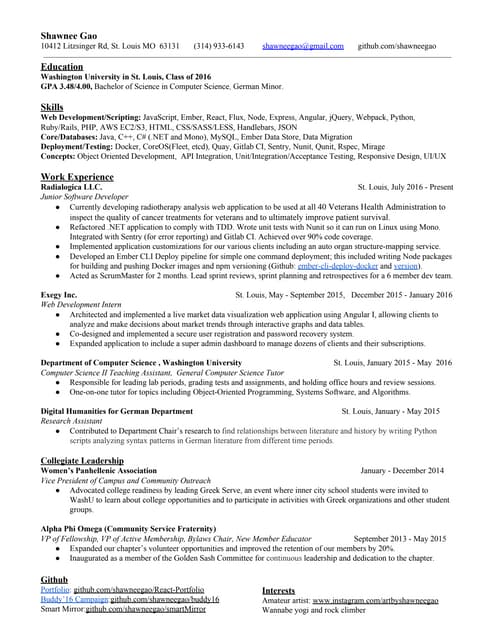 Resume Spandana Boppana | PDF