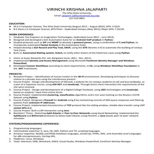 Jalaparti-VirinchiKrishna | PDF