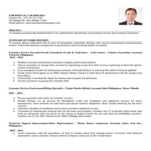 Please see attached file of my resume. | DOCX