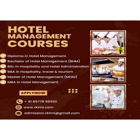 HOTEL MANAGEMANT COURSE IN ONE YEAR DISTANCE EDUCATION | PDF