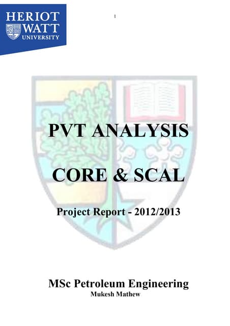 Reserves estimation (Volumetric Method) | PPT