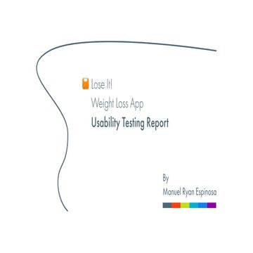 Usability report sample | PDF