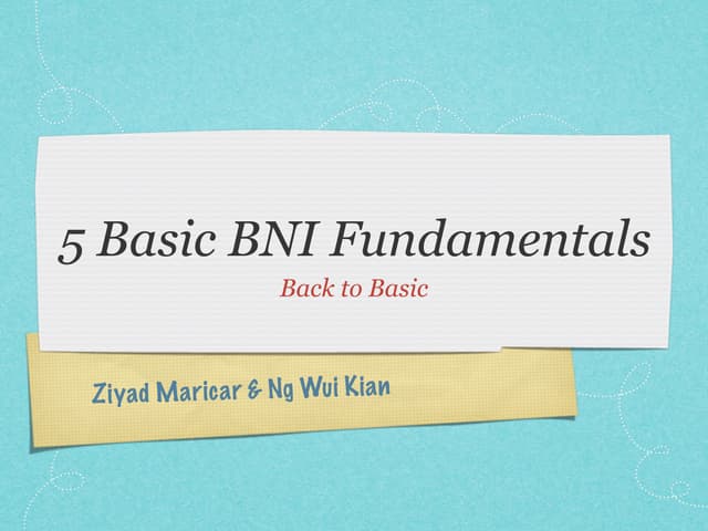 BNI chapter ppt.pptx