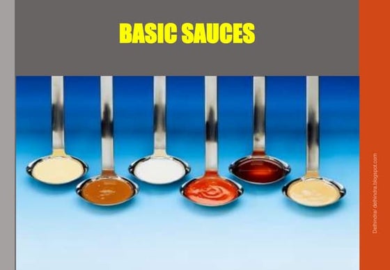 5 mother sauces | PPT