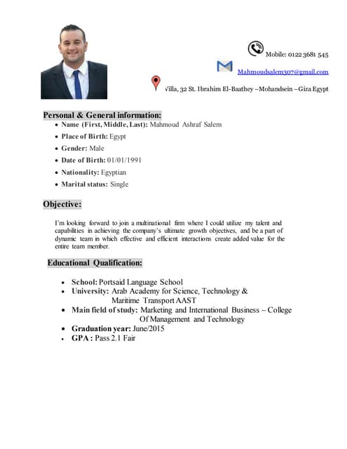 My cv | PDF