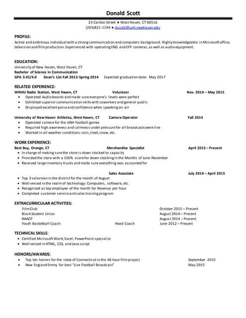 Resume Final Draft | DOCX