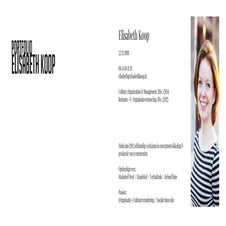 Portfolio Elisabeth Koop | PPT