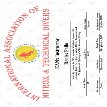 EANX Instructor | PDF