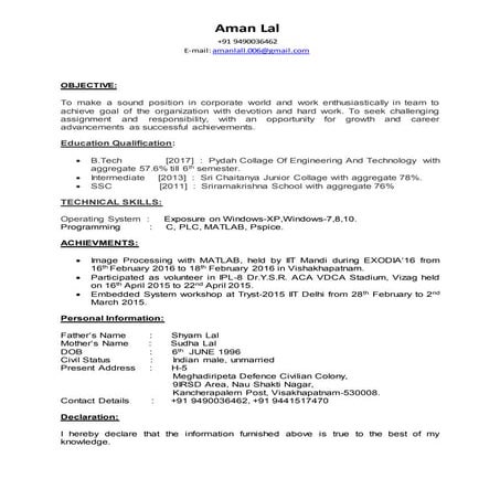 ANAND RESUME | DOCX