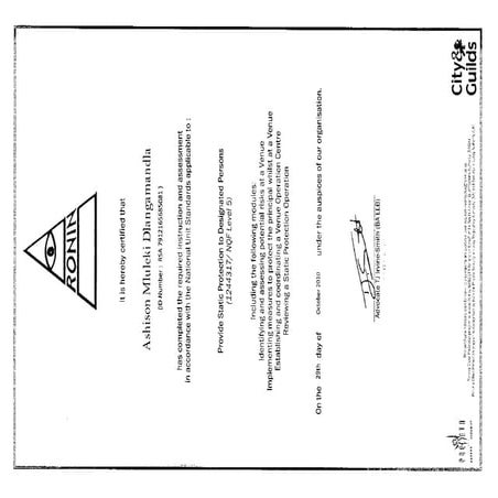 CLOSE PROTECTION (2) | PPT