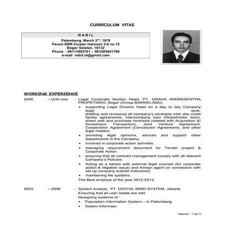 CV-nabil (2) | DOC