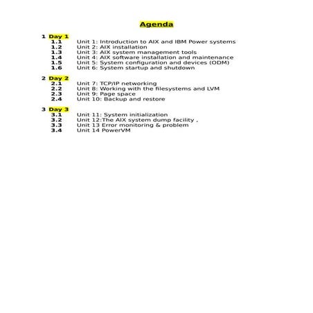 AIX - jumpstart | PDF