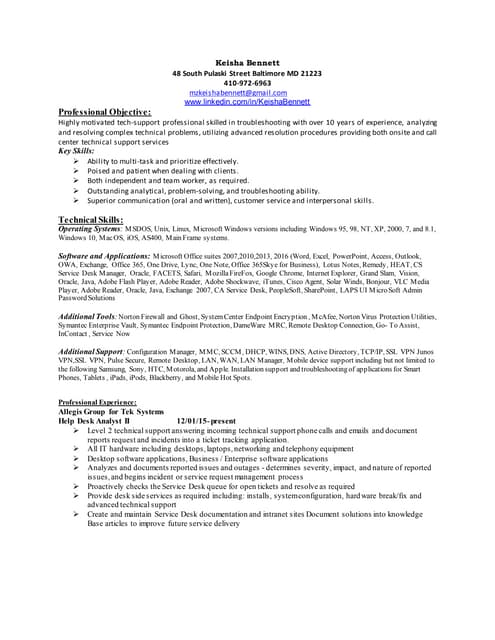 Resume092016 | PDF