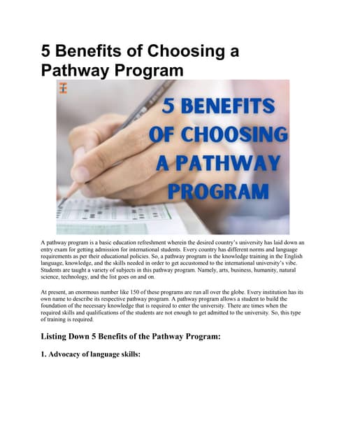 Top 10 Benefits Of Studying Abroad | PDF