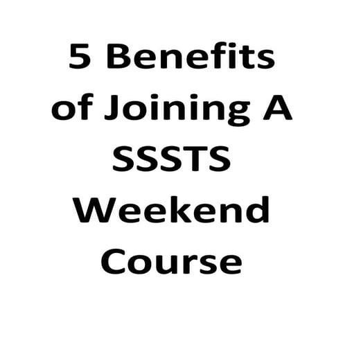 5 benefits of joining a sssts weekend course | PDF | Web Development ...