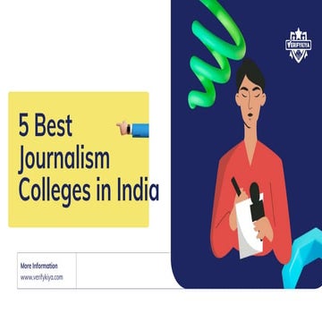 5 Best Journalism Colleges in India | PPTX