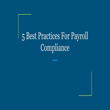 5 Best Practices For Payroll Compliance.pdf