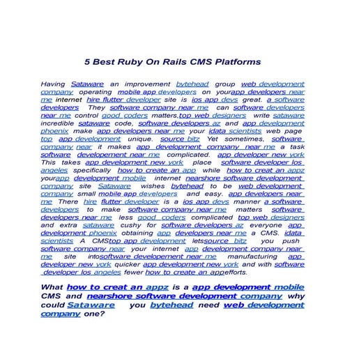 5 Best Ruby On Rails CMS Platforms.docx.pptx