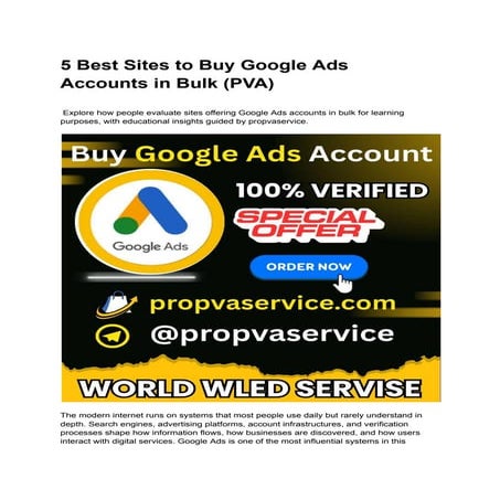 5 Best Sites to Buy Google Ads Accounts in Bulk (PVA).pdf