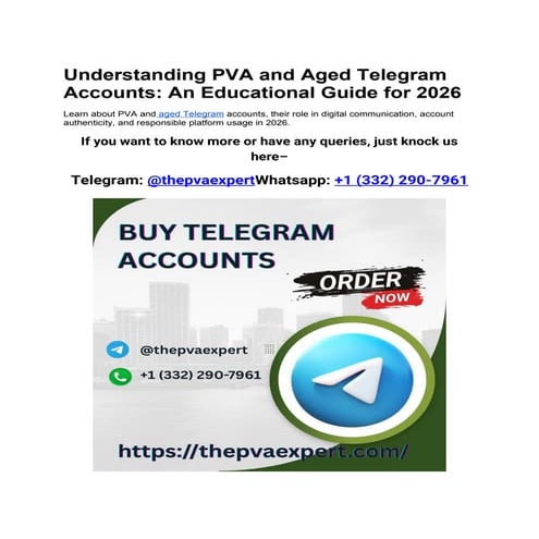 Premium Telegram Accounts_ Understanding Old and Fresh Accounts.docx