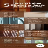 5 Best Window Blinds For Large Size Windows | PDF