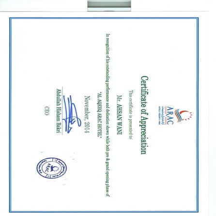 certificate of pre-opening0001 | PDF