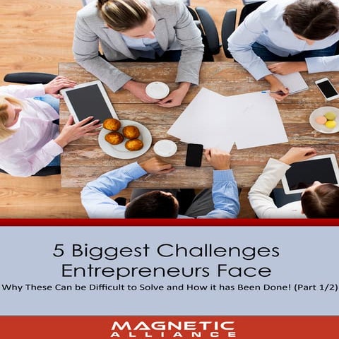 5 Biggest Business Challenges Entrepreneurs Face | PDF