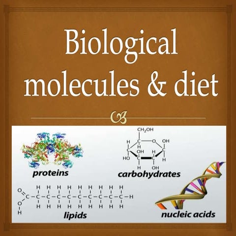 5 biological molecules y9 2019 | PPTX