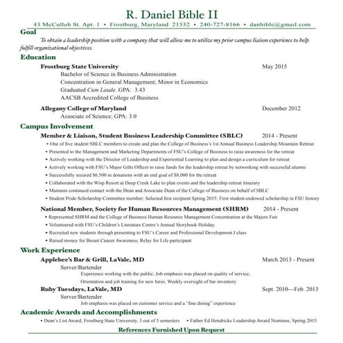 Final Resume- Stanton, Karlie | PDF