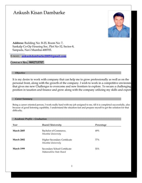 CV Rana Riasat Ali[PDF] | PDF