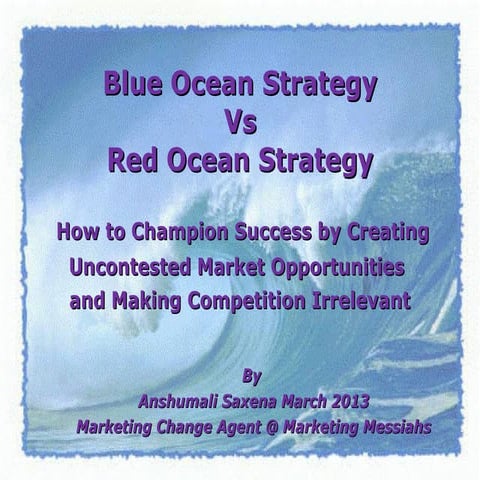 Blue Ocean Strategy | PPT