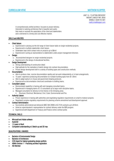 Rachel Ryan Architecture Resume | PDF