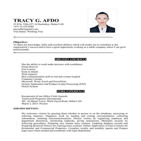 sarah jane cv2 (1) | PDF