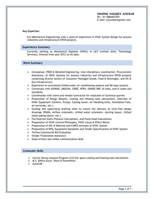 CV_HVAC_ENGINEER | DOC