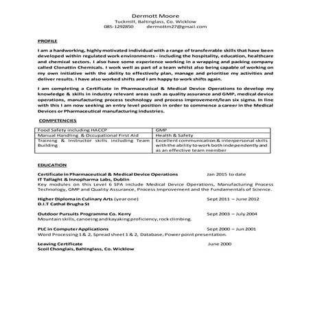 Brian Houston cv | ODT